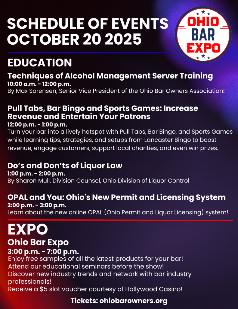 Seminars – Ohio Bar Owners Association